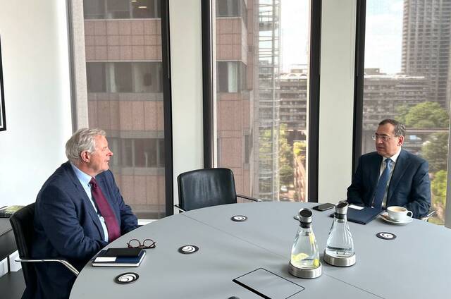 وزير البترول يبحث مع "Storegga " استراتيجية مصر في خفض الكربون ...