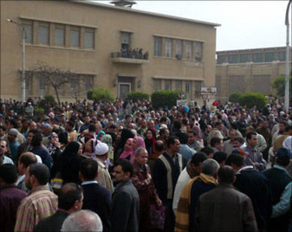 Kima casual workers protest in front of Aswan plant - Mubasher Info