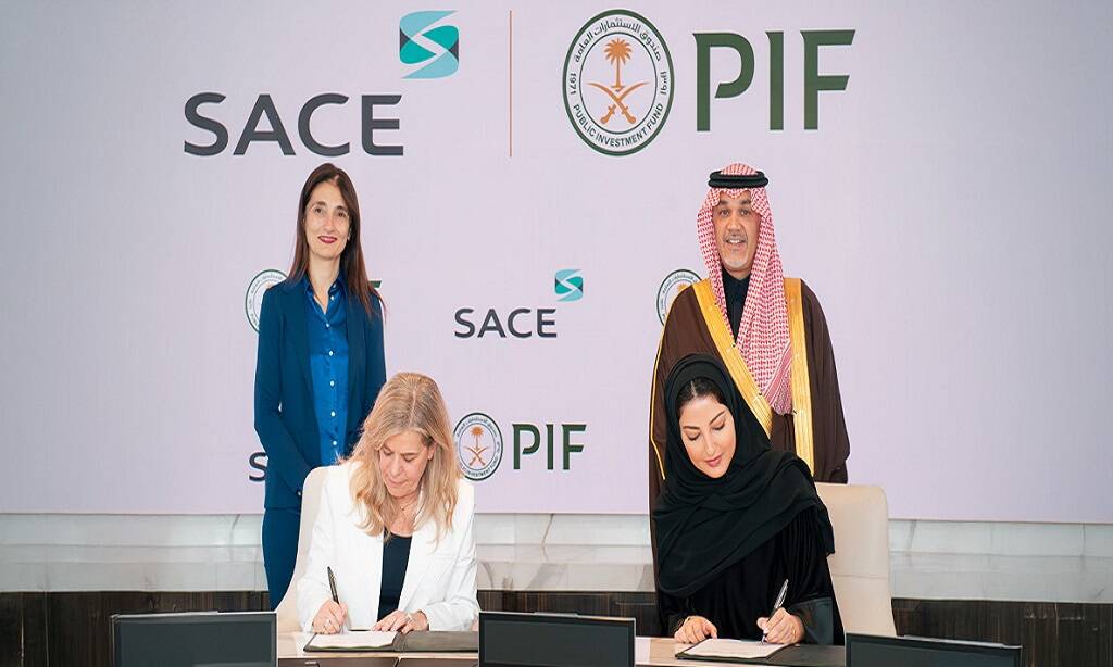 Saudi PIF, Italy’s SACE sign $3bn joint agreement - Mubasher Info